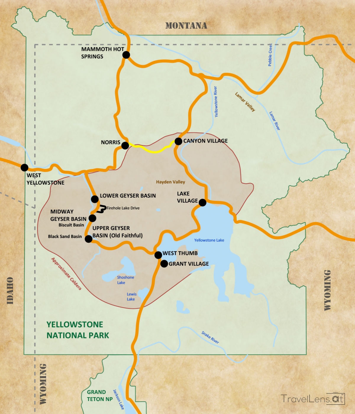 Der Yellowstone Nationalpark - TravelLens.at